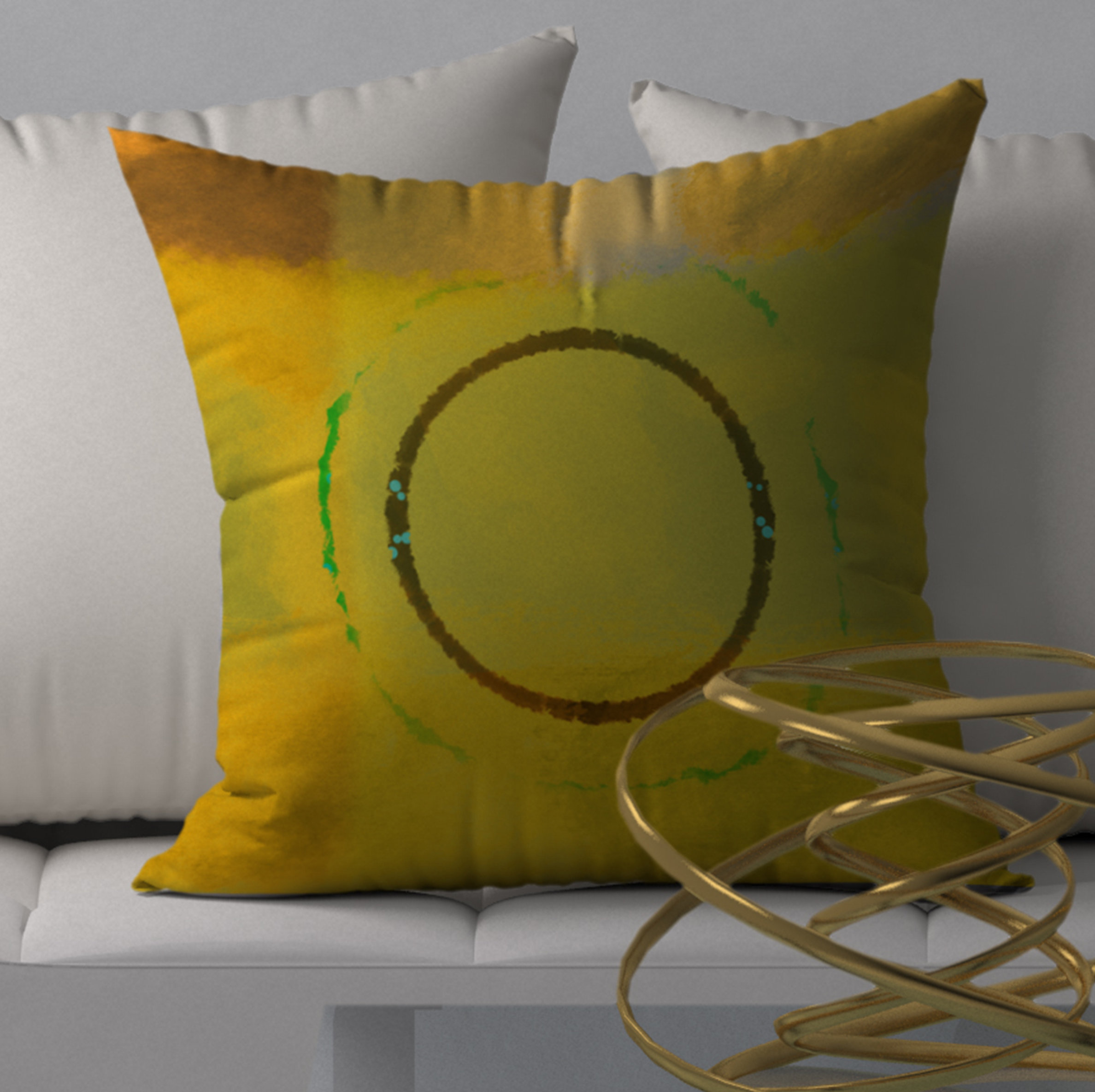 LeRoi Products Coy Sweet Square Pillow Cover & Insert | Wayfair