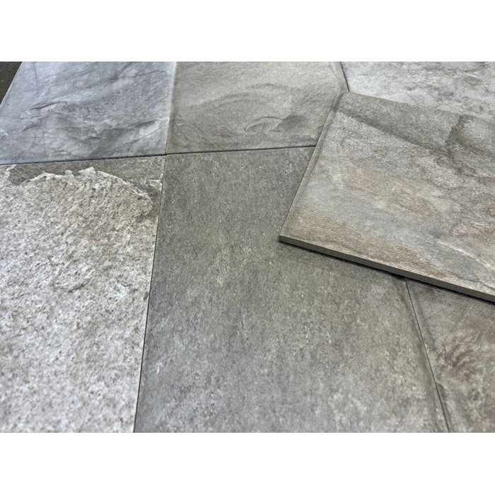 SB TILE AND STONE Sassone 6" x 12" Porcelain Stone Look Subway Wall ...