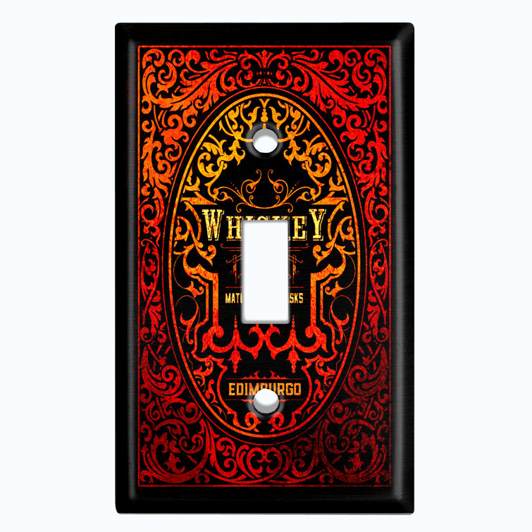 WorldAcc Metal Light Switch Plate Outlet Cover (Vintage Scottish ...