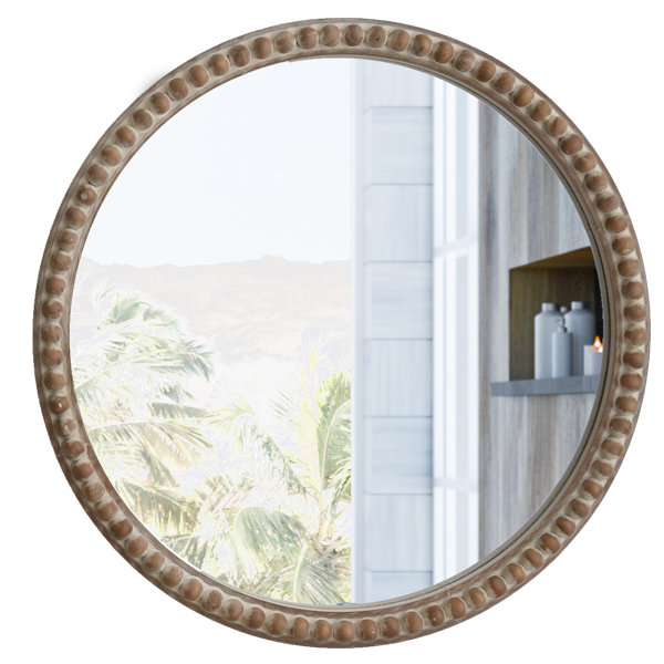 Bungalow Rose Joseba Round Wall Mirror & Reviews | Wayfair