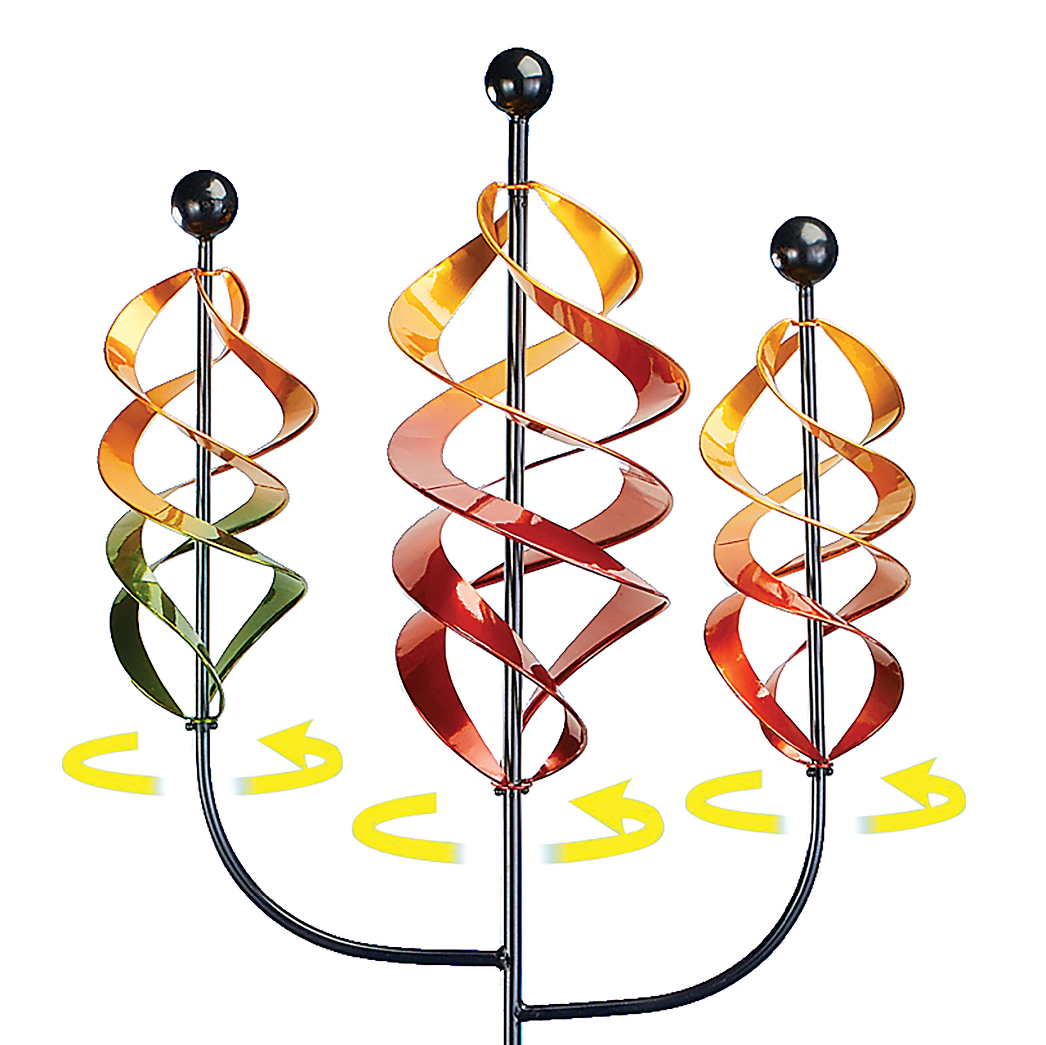 Arlmont & Co. Kedarius Triple Spiral Spinner Rotator - Wayfair Canada