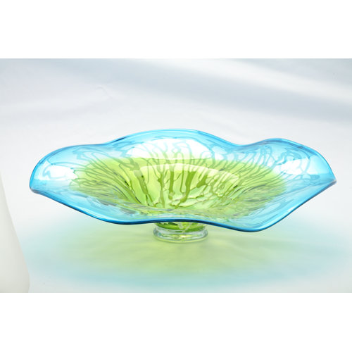 Dovecove Glass Decorative Plate & Reviews | Wayfair