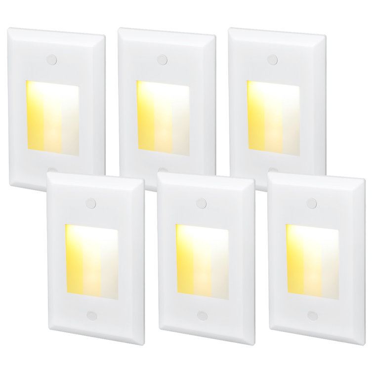 LEONLITE LED Step Light Dimmable, 2700K/3000K/4000K Selectable, IP65 ...