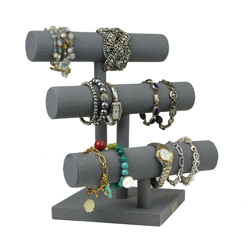 Rebrilliant 3 Tier Bracelet Jewelry Stand & Reviews | Wayfair