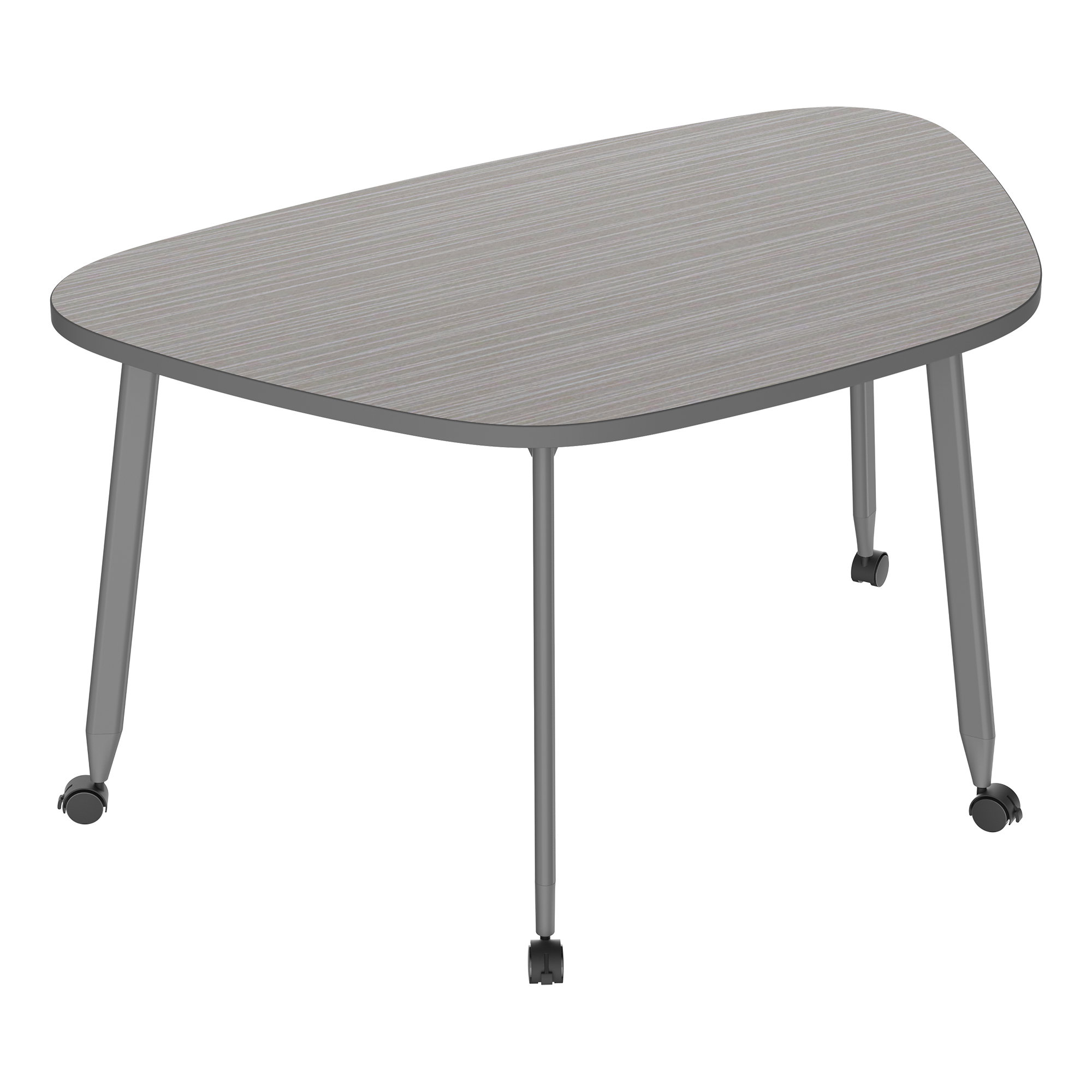 Learniture Mobile Rounded Trapezoid Table – Versatile Interactive ...