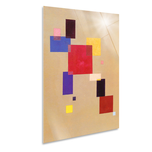 Metro Lane Thirteen Rectangles by Vassily Kandinsky - No Frame Graphic ...