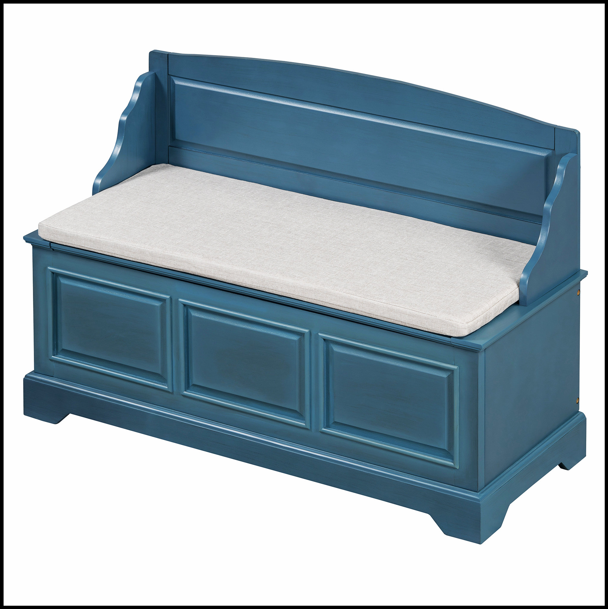 Red Barrel Studio® Shoe Bench, Retro Shoe Storage Bench with Safe Soft ...