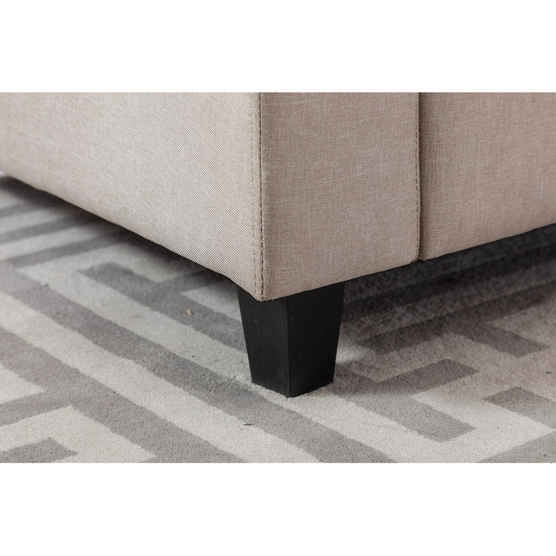 Ebern Designs Penniepennie 33.59'' Rolled Arm Modern Sofa Living Room ...