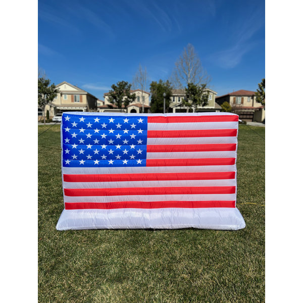 The Holiday Aisle® 6 Foot Long Lighted Patriotic Independence Day 4th ...