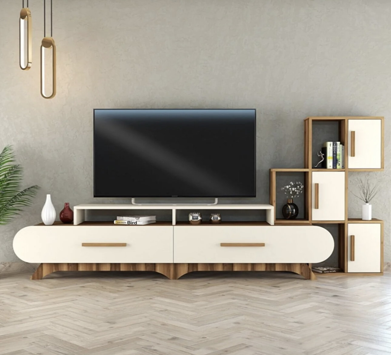 Brayden Studio® Asharna TV Stand for TVs up to 60" | Wayfair