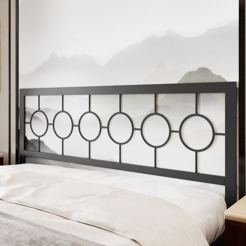 Wade Logan® Avren Oriental Vintage Style Metal Platform Bed & Reviews ...