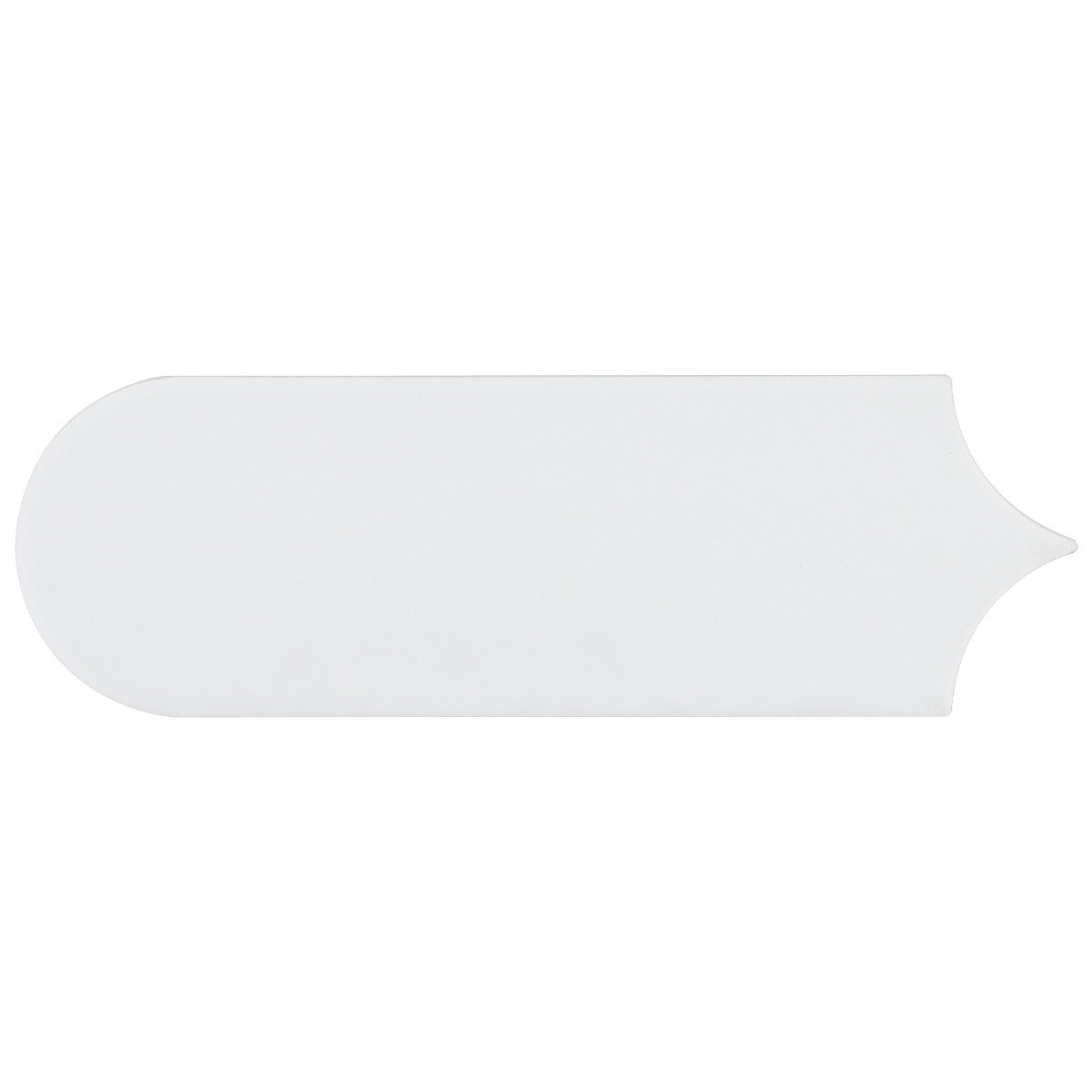 Bond Tile Airy 2.83 in. x 7.67 in. Fishscale Matte Ceramic Wall Tile (5 ...