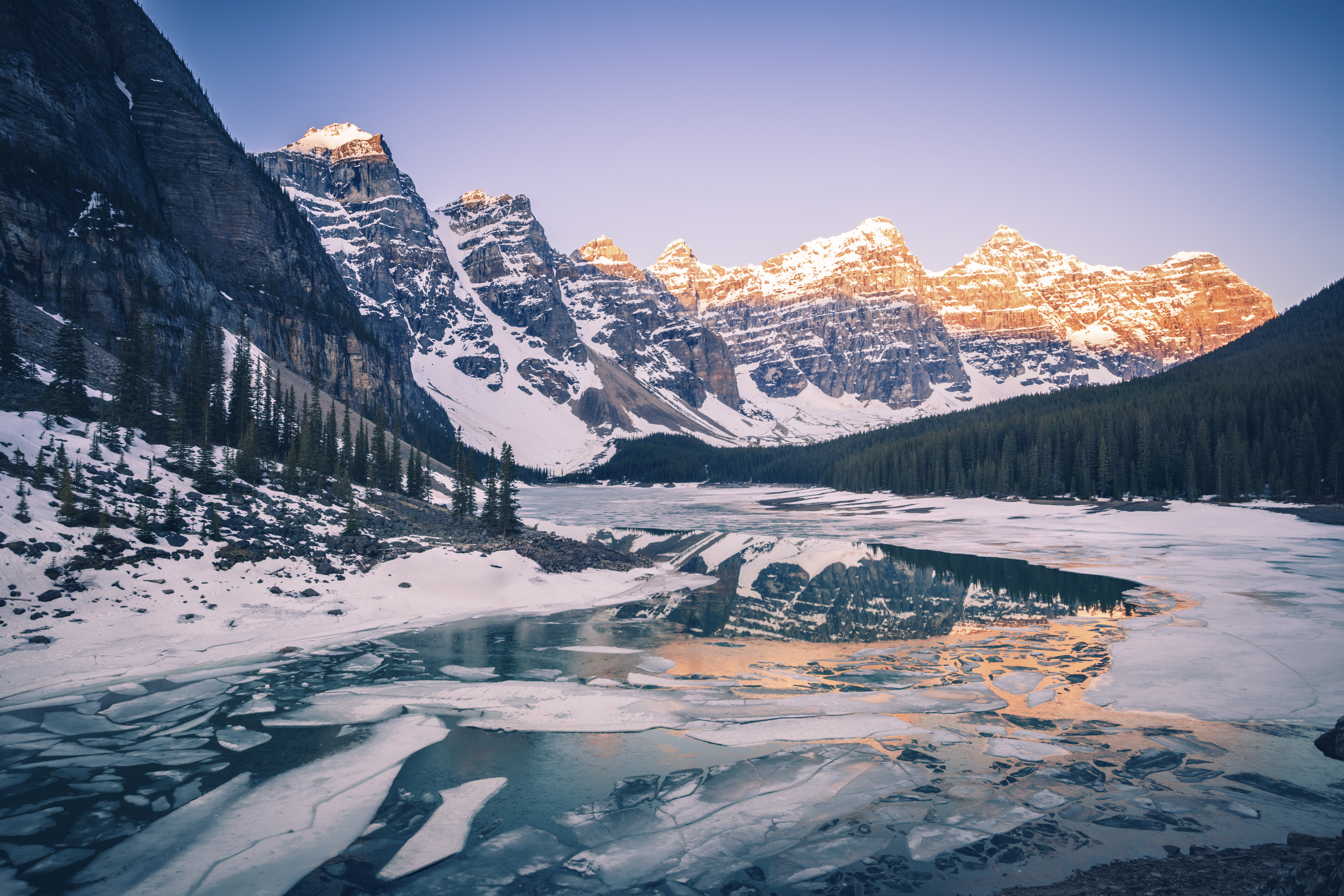 Union Rustic Frozen Moraine Lake | Wayfair.co.uk