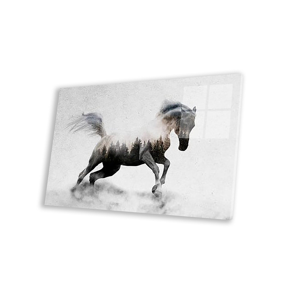 Union Rustic Hest I by Andreas Lie - Unframed Graphic Art | Wayfair