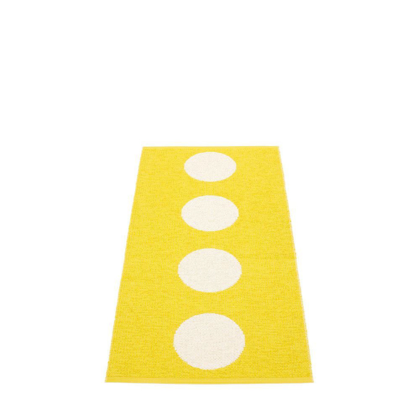 Pappelina Vera Yellow/White Rug | Wayfair