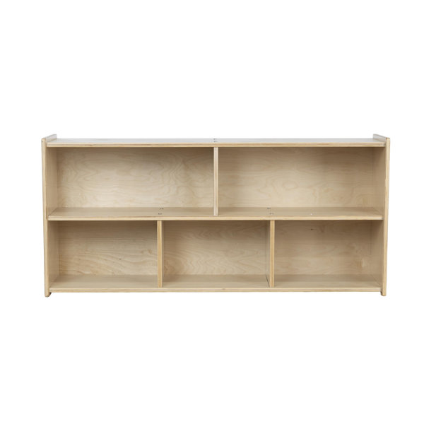 RRI Goods 5 Cubby Versatile Single Storage Unit, Birch Plywood Full ...