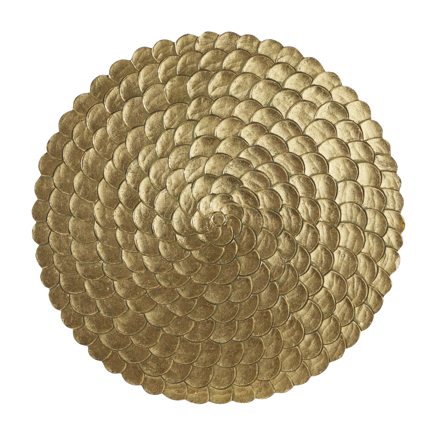 Everly Quinn Wood Carved Radial Plate Wall Decor | Wayfair