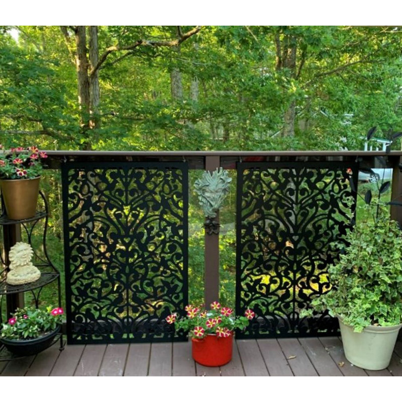 Acurio Latticeworks 48'' x 32'' Ginger Dove Vinyl Privacy Screen ...