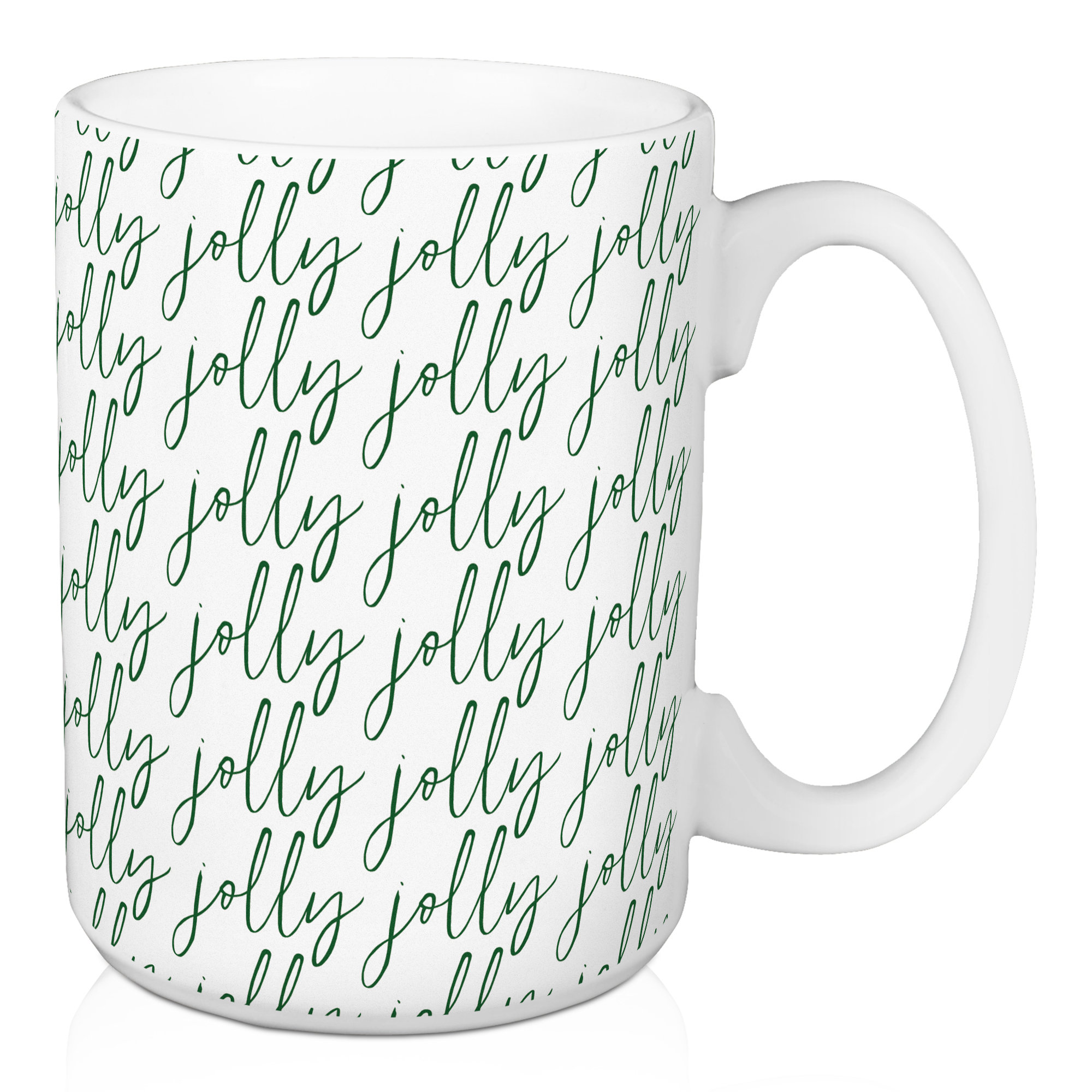 The Holiday Aisle® Holly Jolly Coffee Mug | Wayfair