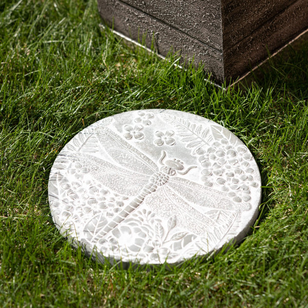 Arlmont & Co. Robley Water Resistant Cement Insects Stepping Stone ...