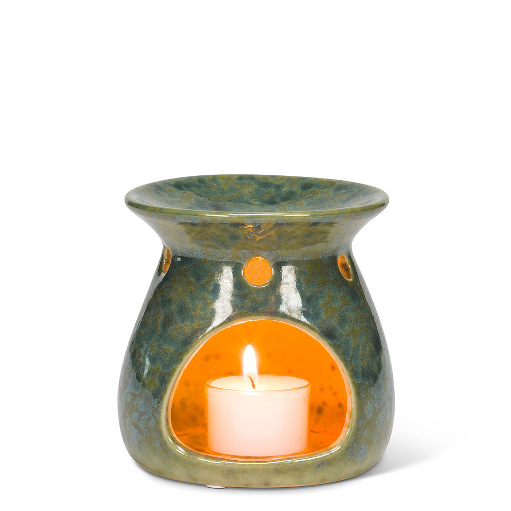 Union Rustic 4'' H Stone Tabletop Wax Warmer | Wayfair