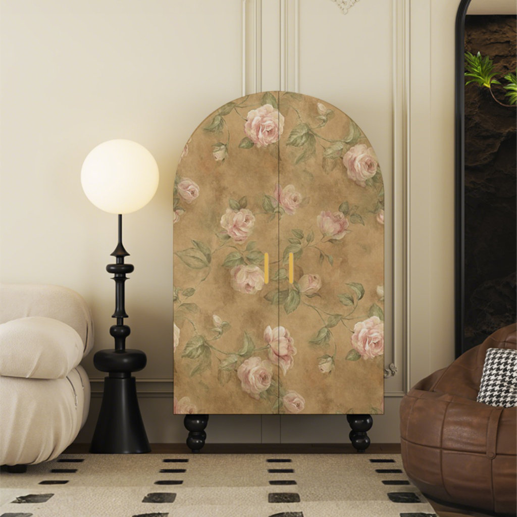 Canora Grey Retro Rose Wardrobe | Wayfair