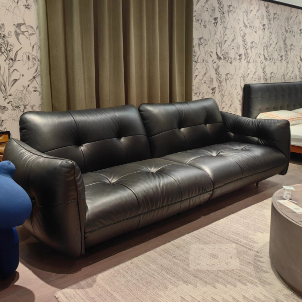 Hokku Designs High-Back Modern Lazy Straight Sofa | Wayfair