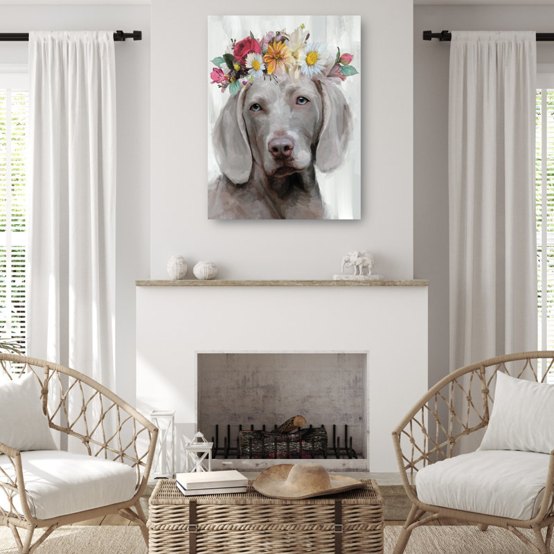 Red Barrel Studio® Flower Power IV by Studio Arts Canvas Art Print ...