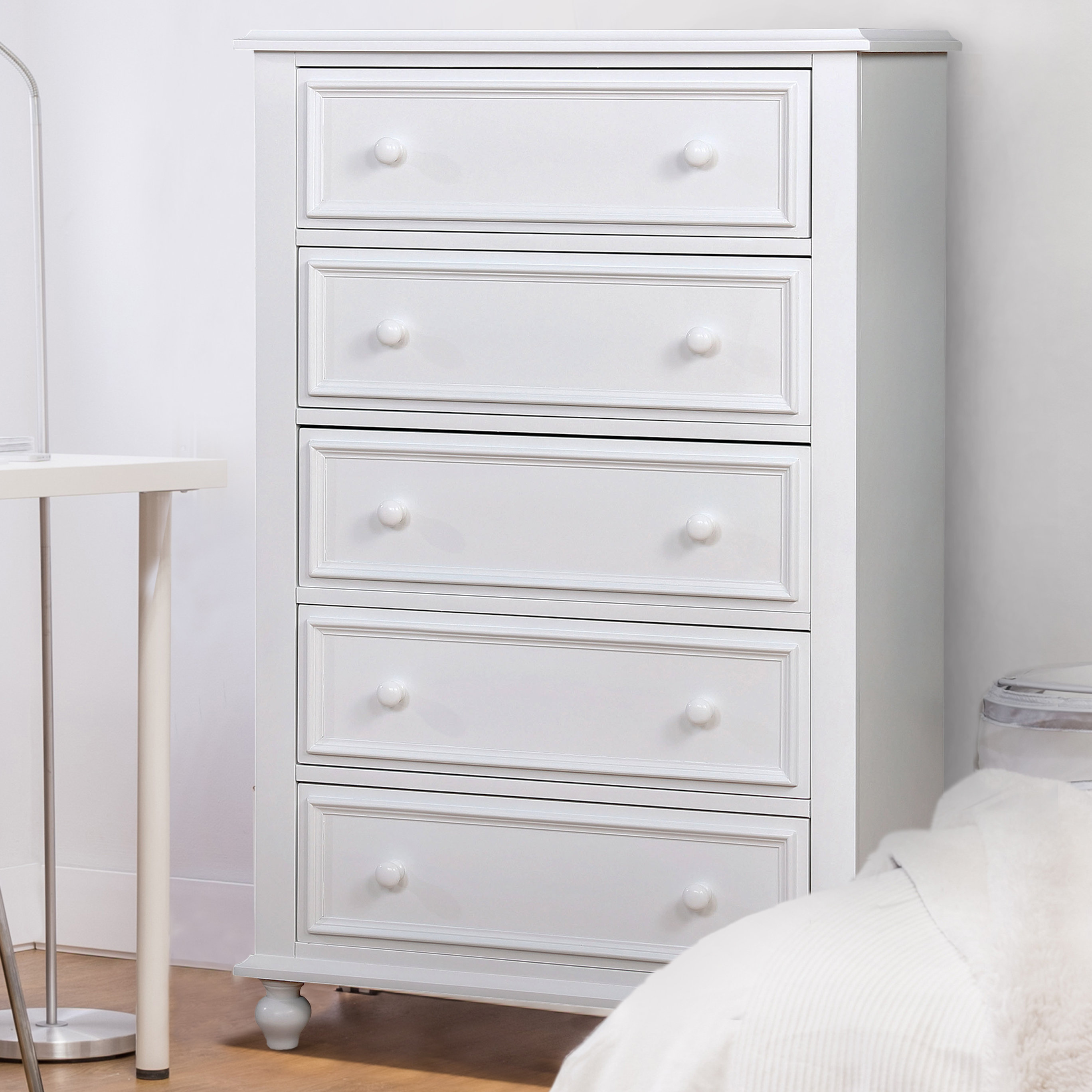 Harriet Bee Flenor 5 Drawer Chest "& Reviews" - Wayfair Canada