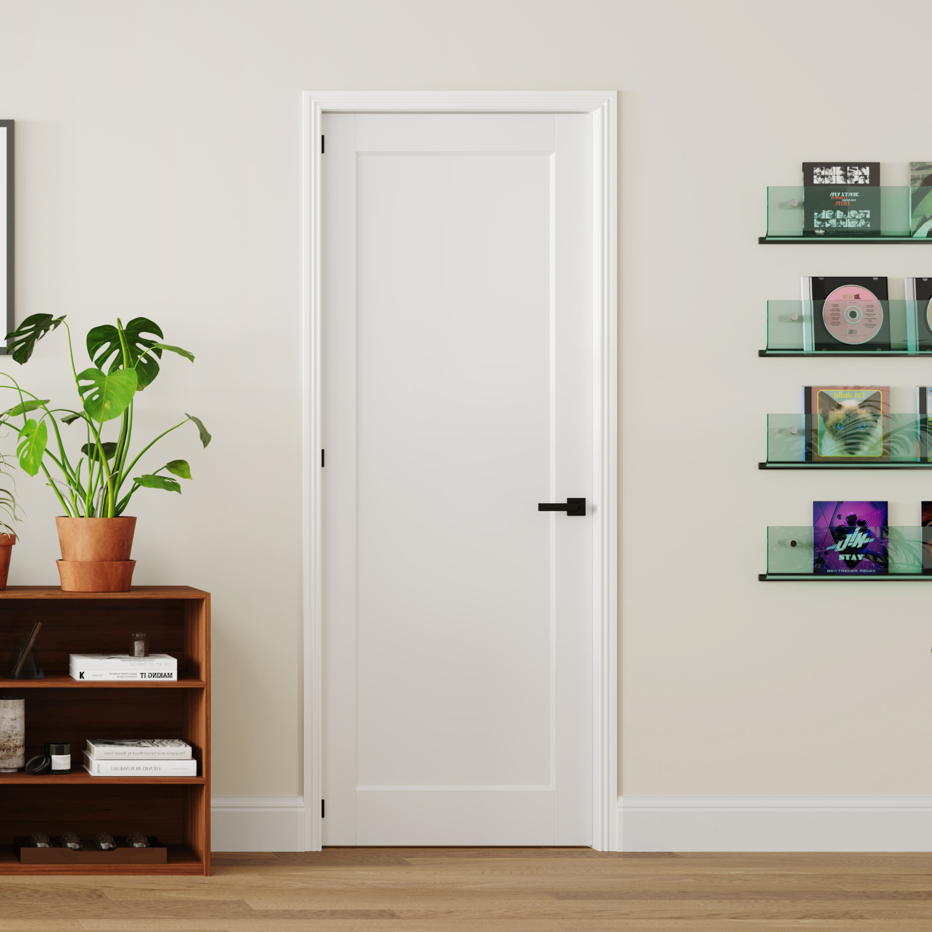CHIC MODE Interior Full Panel Manufacture Solid Wood Design Door Slab ...