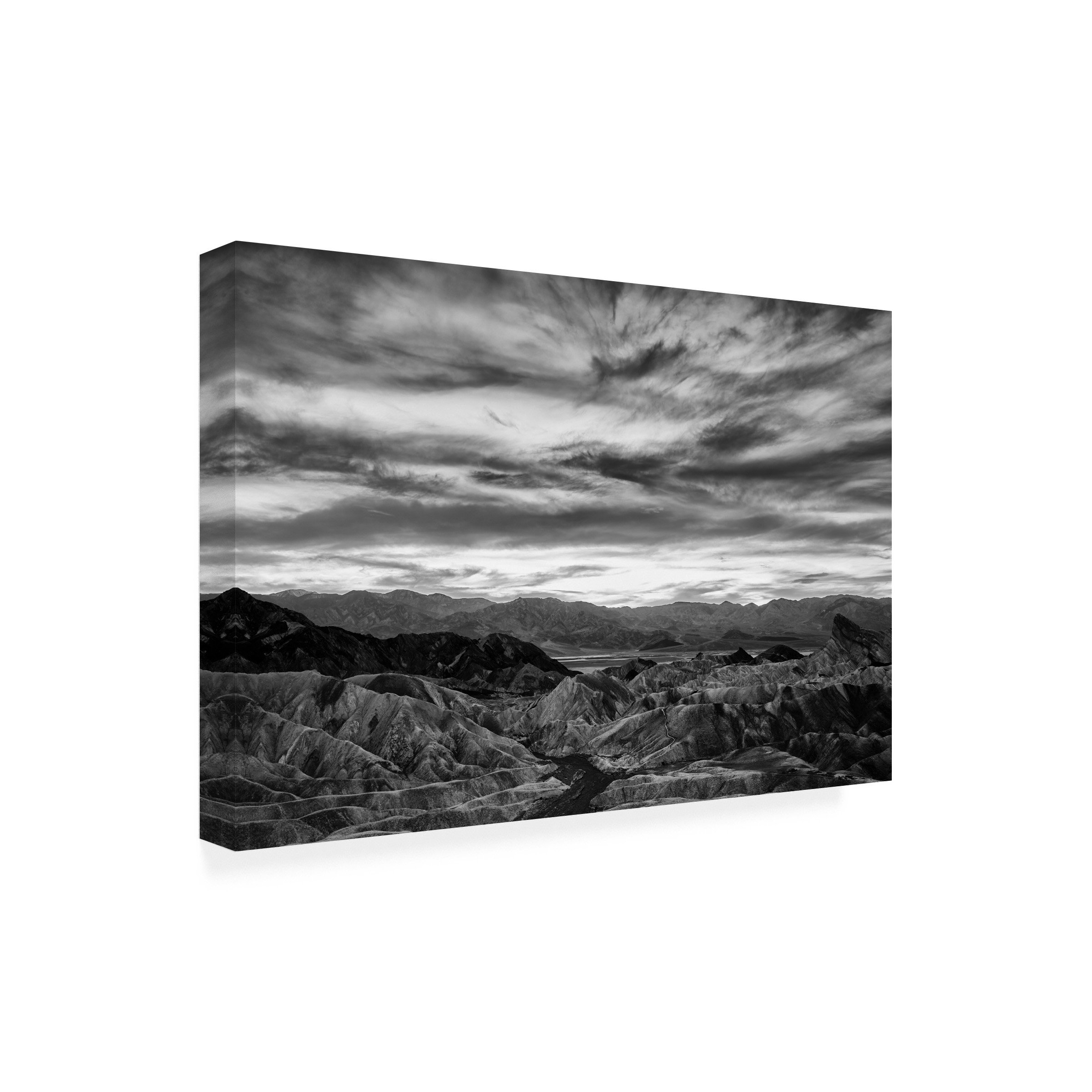 Union Rustic Wrapped Canvas Wall Art - Jon Evan 'Death Valley Sunset II ...