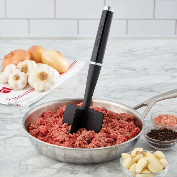 KitchenAid® Classic Meat Masher, 10.8-Inch, Black & Reviews | Perigold