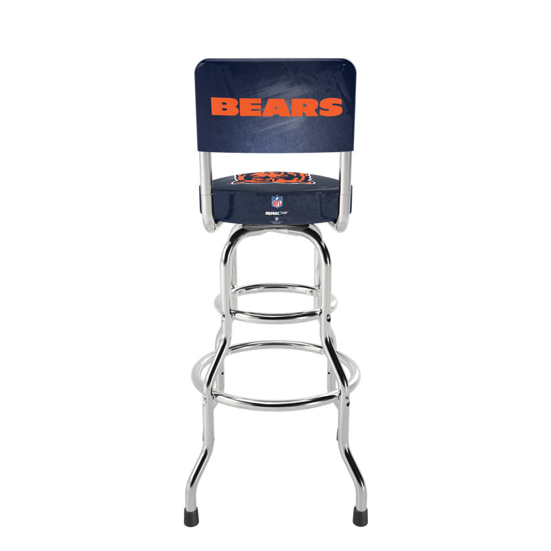 Arcade 1Up Chicago Bears NFL Blitz High Back Adjustable Swivel Stool ...