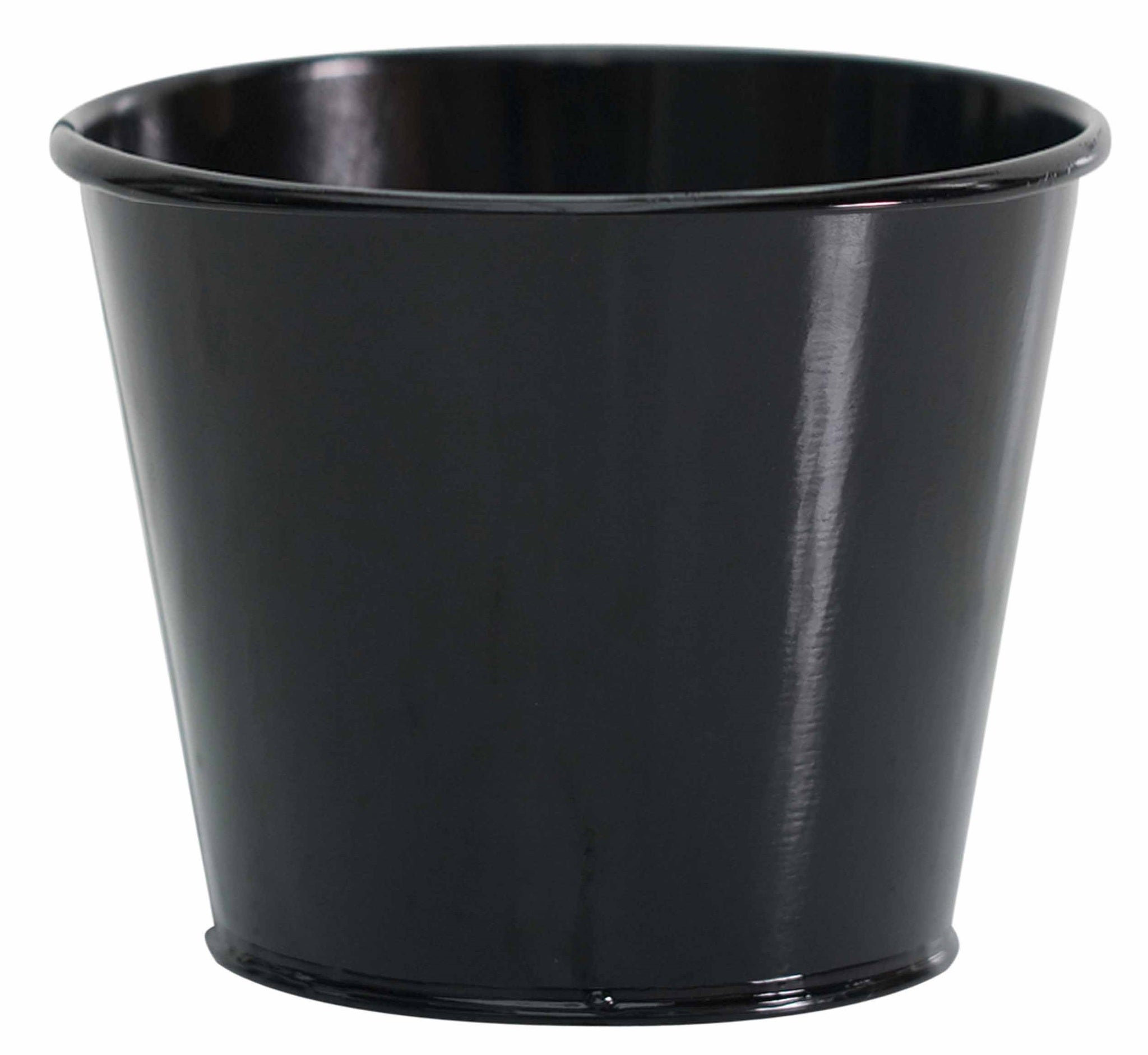 Arlmont & Co. Black Metal Bucket - Wayfair Canada