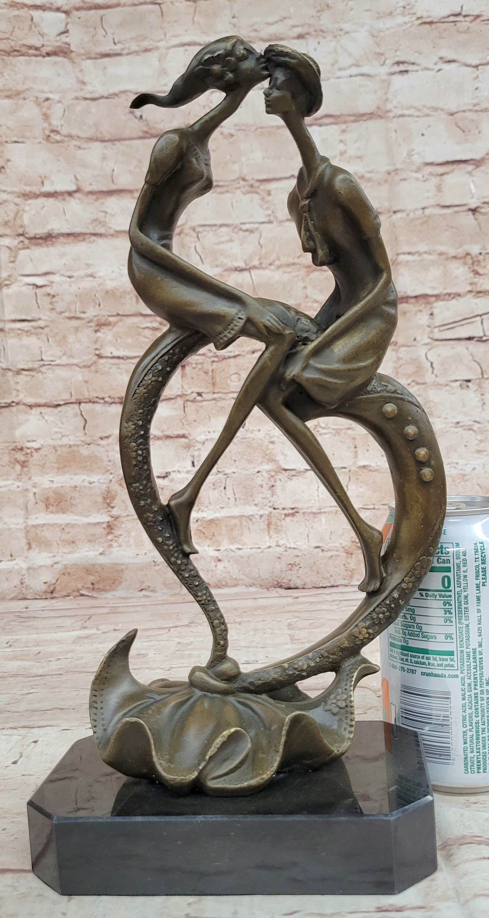 Red Barrel Studio Everlasting Love Solid Bronze Sculpture Abstract ...