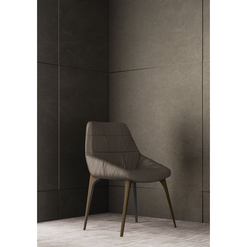 Modloft Black Rutgers Leather Side Chair | Wayfair