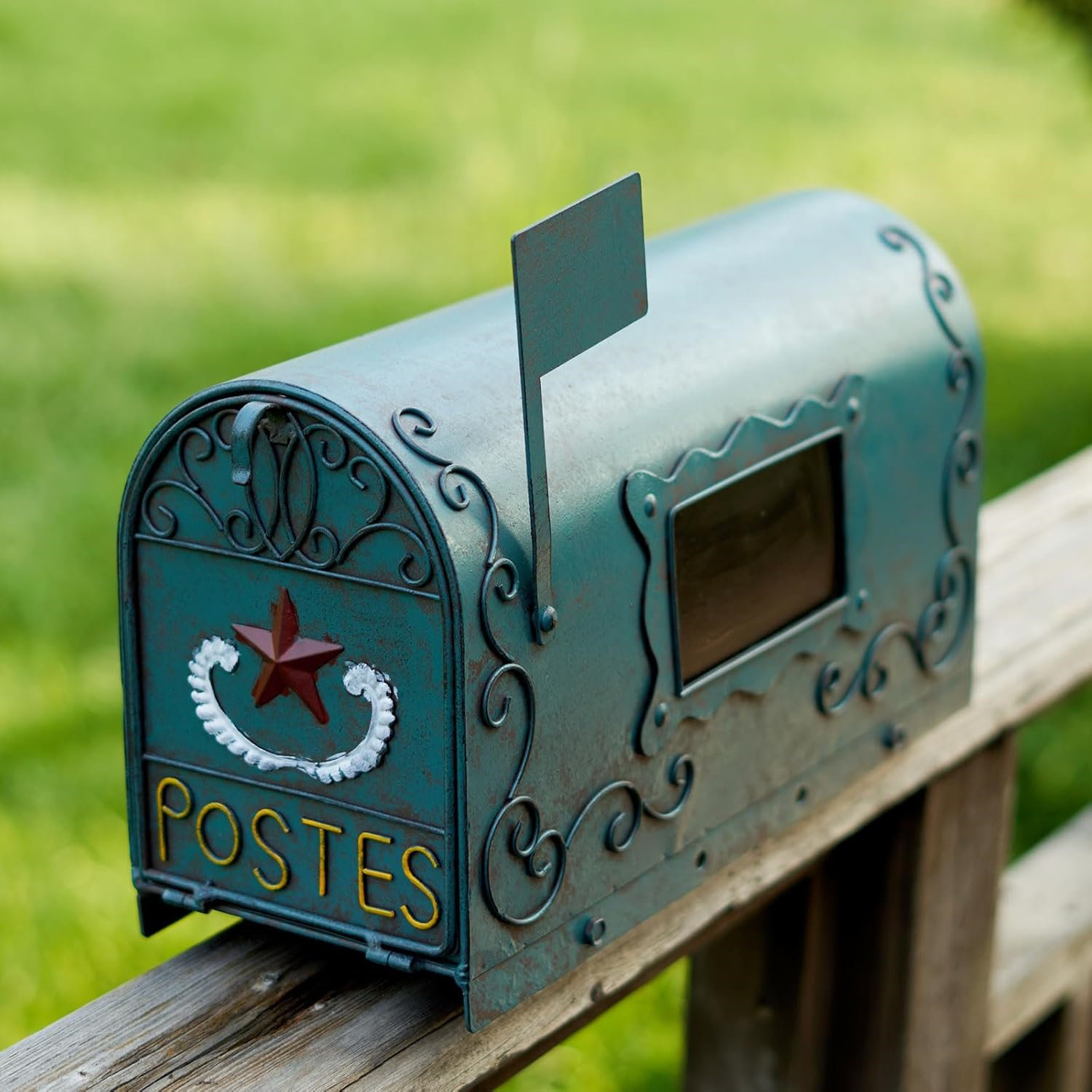 Home Moderne-N Galvanized Steel Mailbox Post,Mailboxes For Outside ...