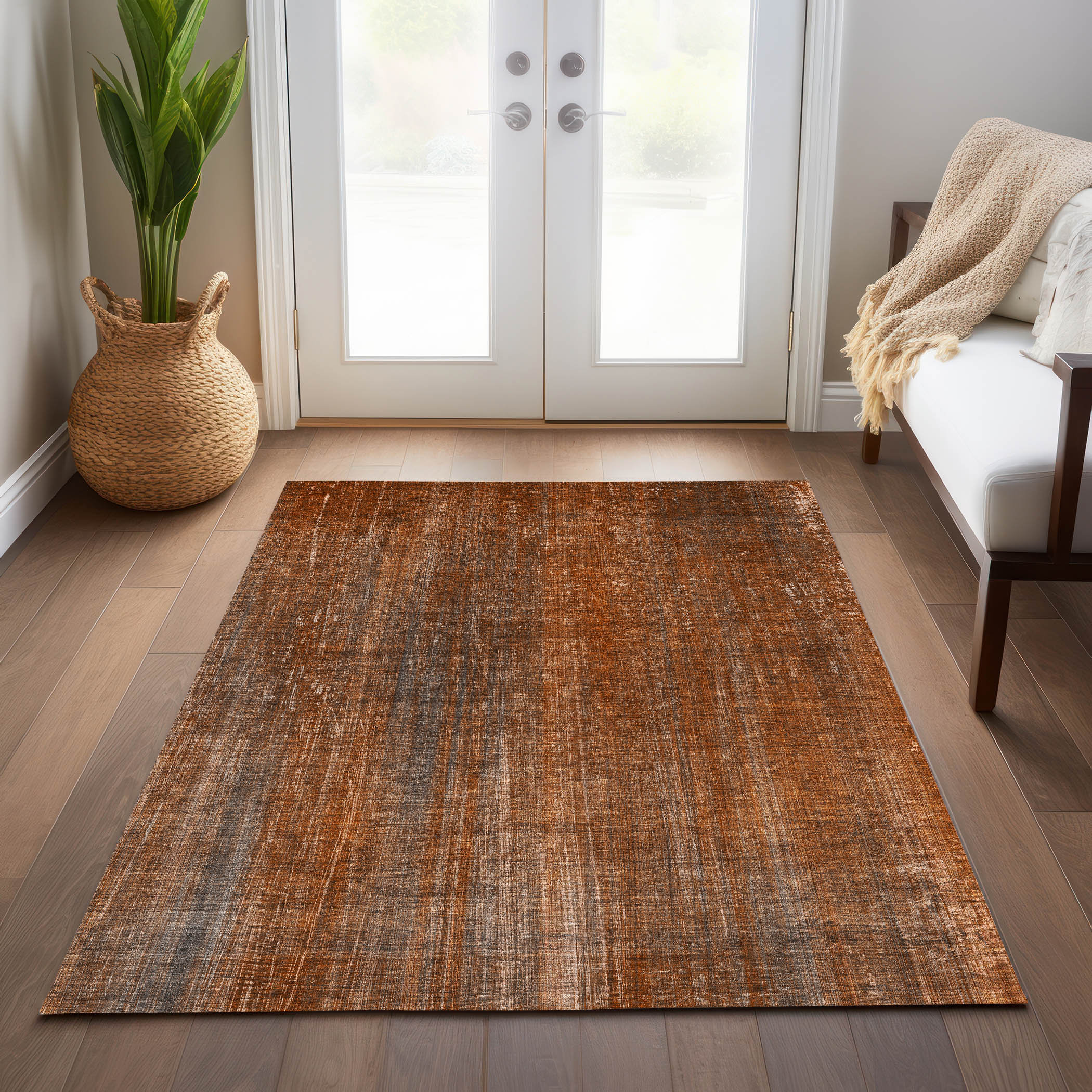 Langley Street Altair Indoor/Outdoor Area Rug with Non-Slip Backing ...