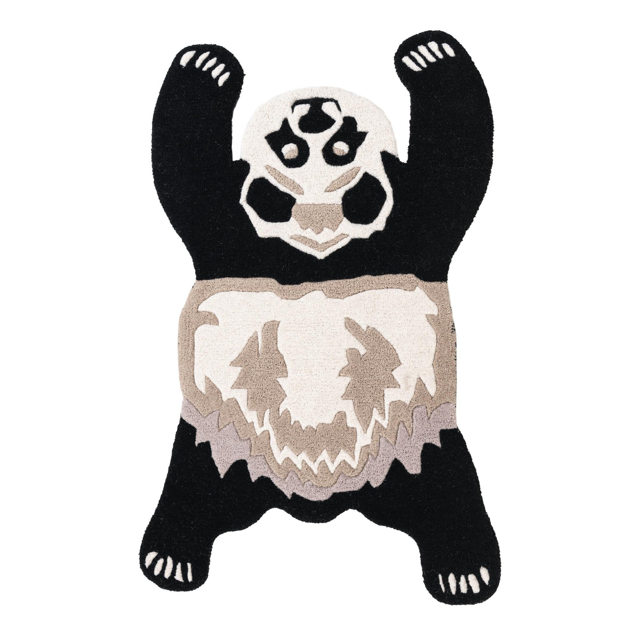 Unique Loom Panda Playtime Kids Wool Rug | Wayfair