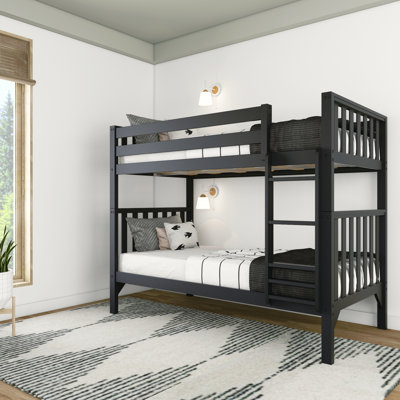 different facing bunk beds