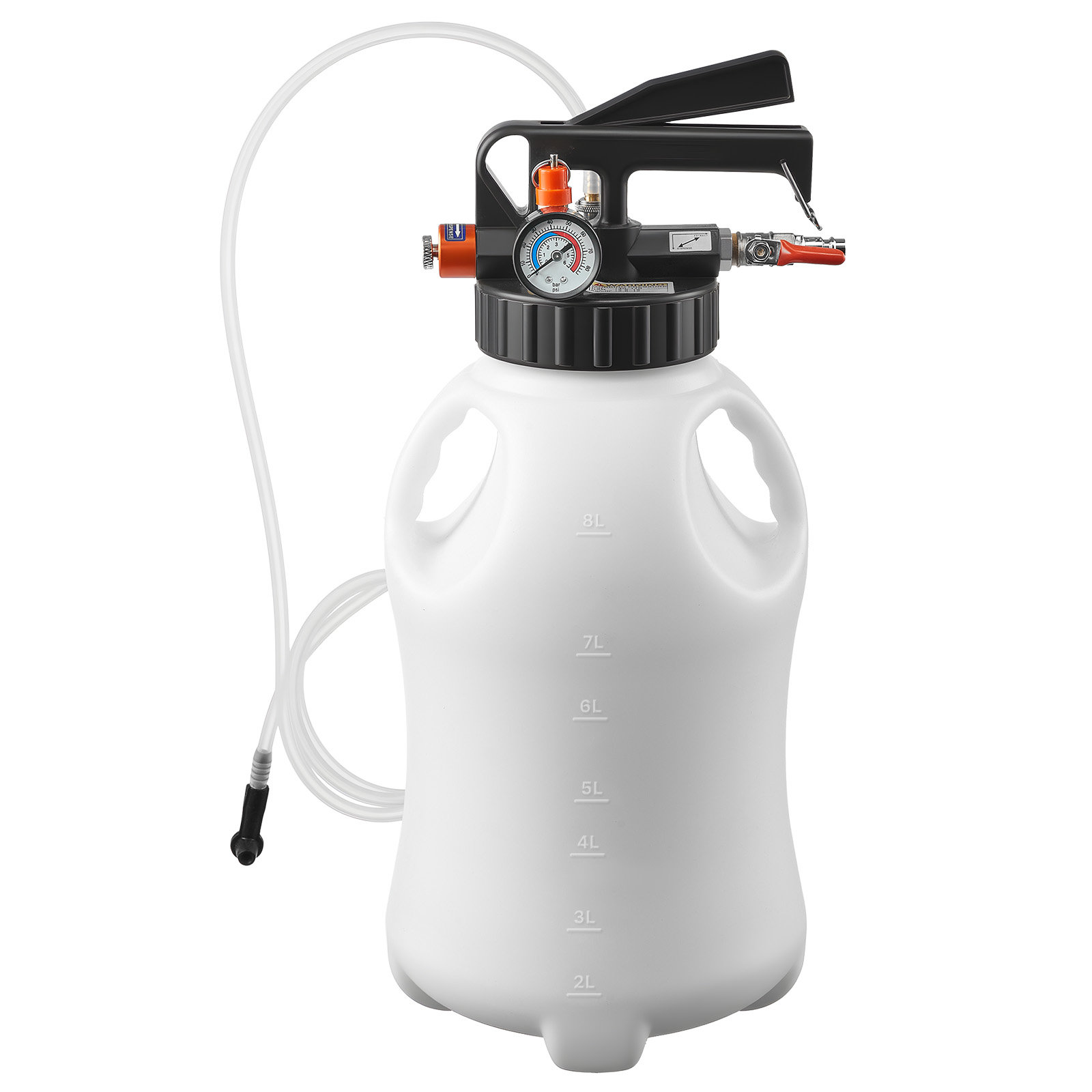17 Stories Transmission Fluid Pump, 8 L Pneumatic Oil Fluid Extractor ...