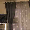 Kelly Clarkson Home Tempo Geometric Sheer Grommet Single Curtain Panel ...