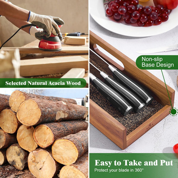 MCKINNON HOME FURNISHINGS, INC. Knife Drawer Organizer Insert, In ...