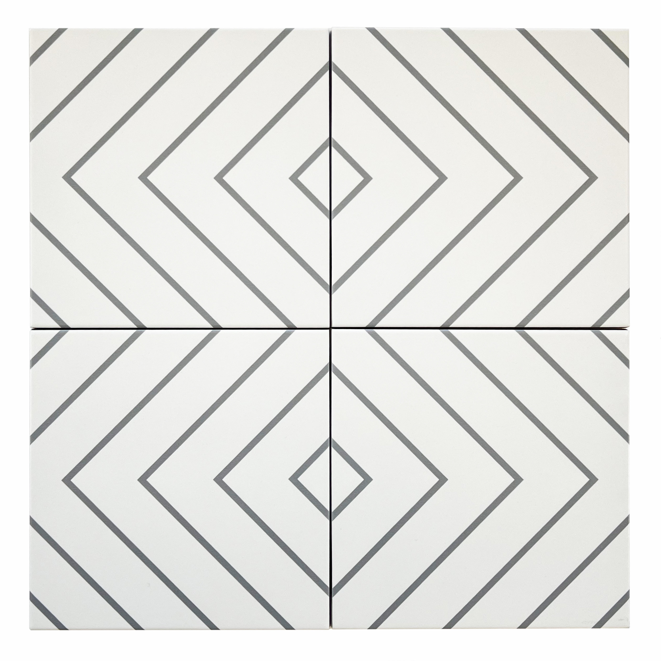 Tile Cart Astoria 8" x 8" Patterned Porcelain Wall & Floor Tile ...