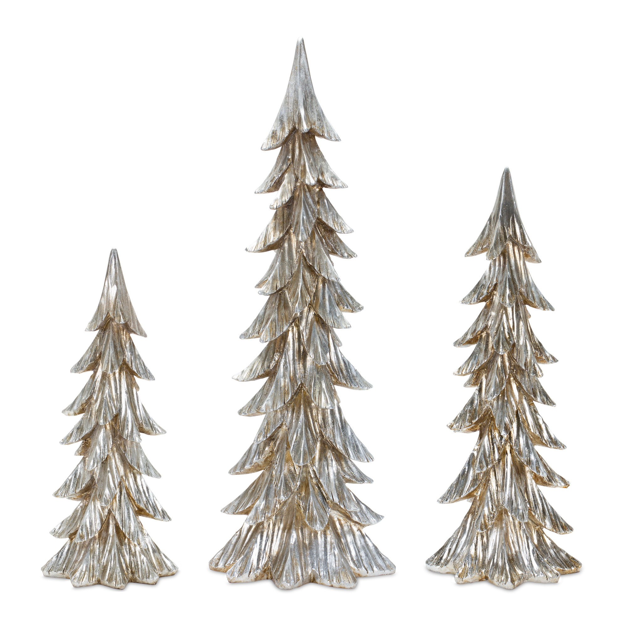 The Twillery Co.® 3 Piece Holiday Tabletop Tree Set & Reviews | Wayfair