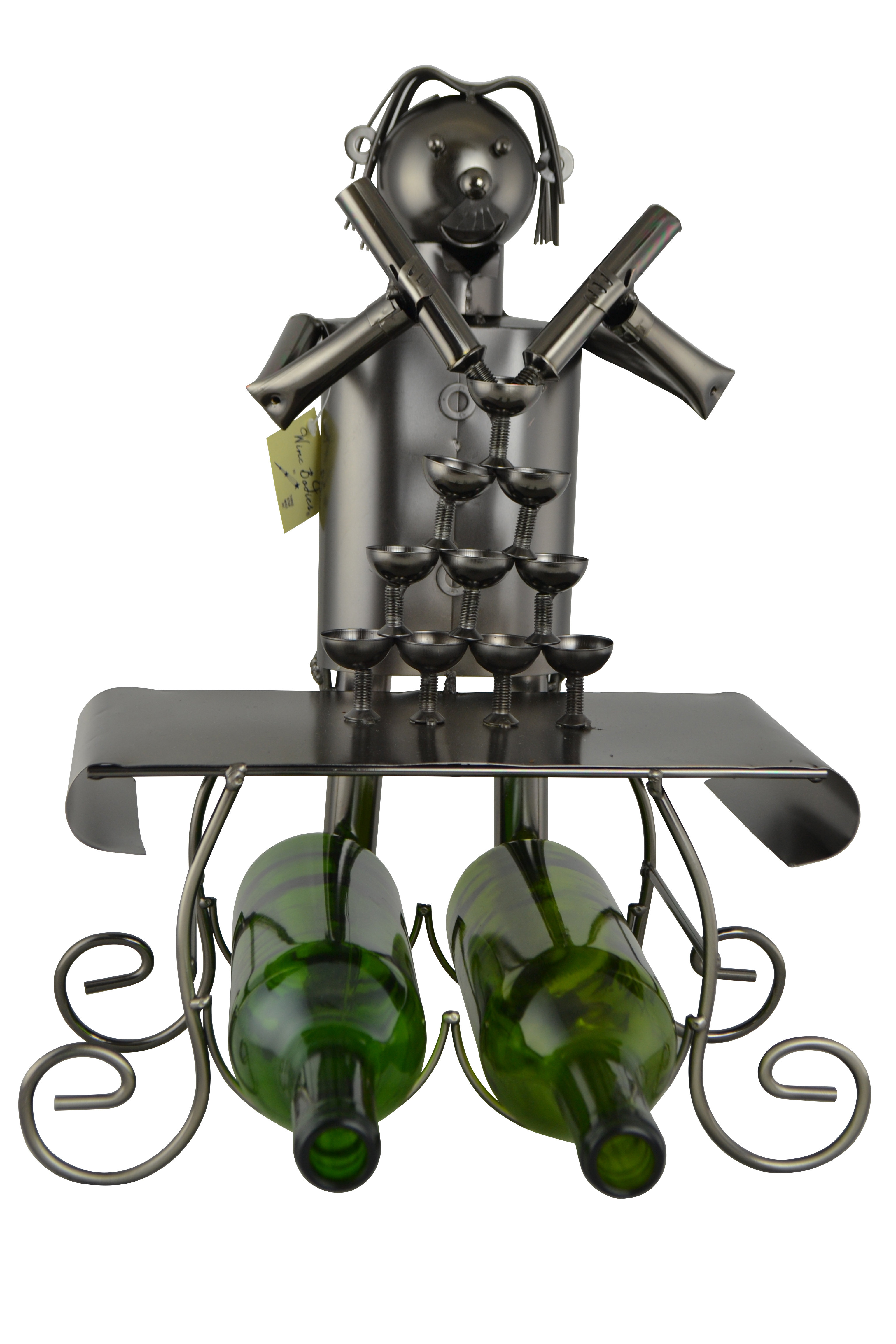 Winston Porter Shawin Tabletop Wine Bottle Rack | Wayfair