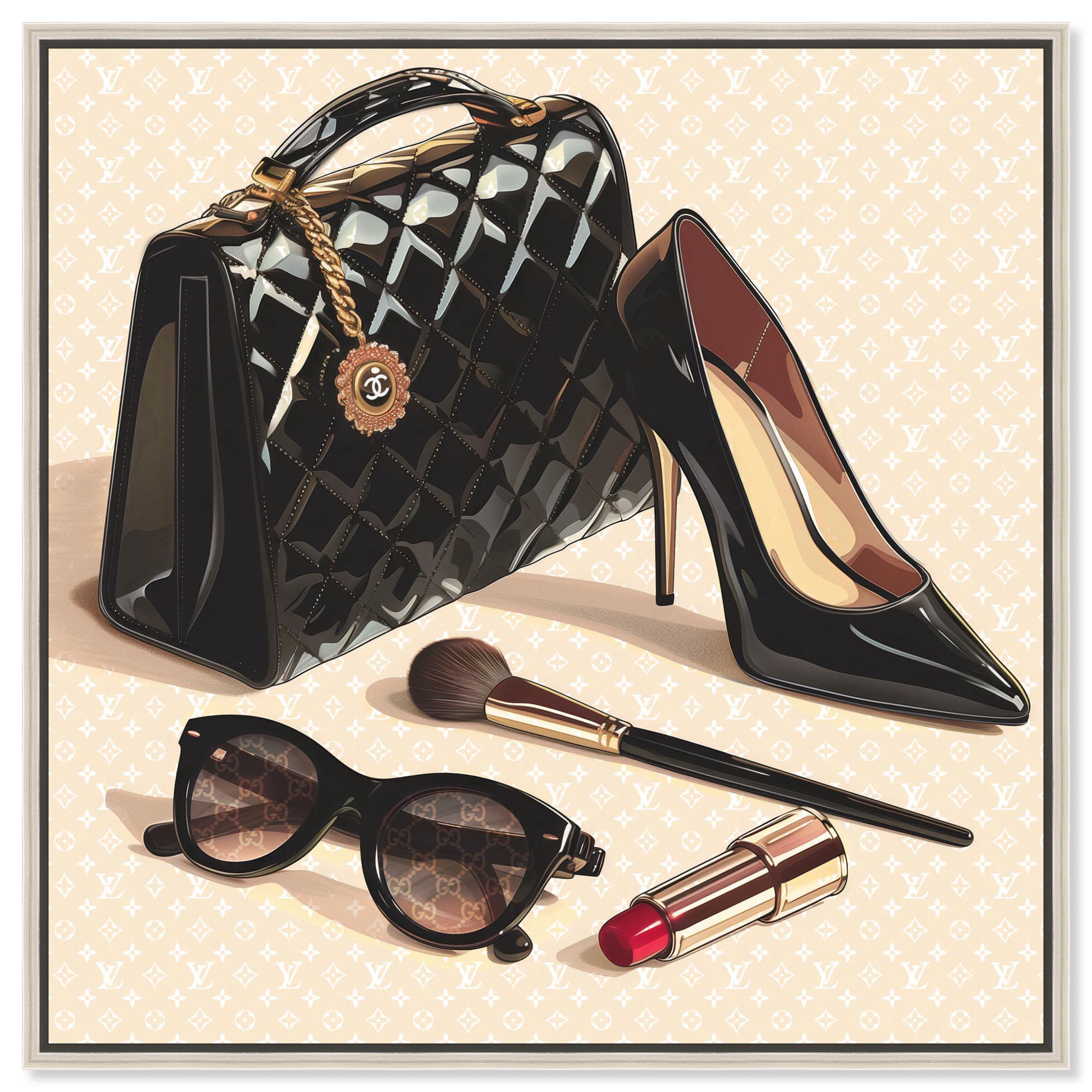 Art Remedy Simple Glam Collection Canvas by Art Remedy | Wayfair