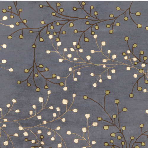 Langley Street Elsberry Hand Tufted Wool Floral Indoor Rug & Reviews ...