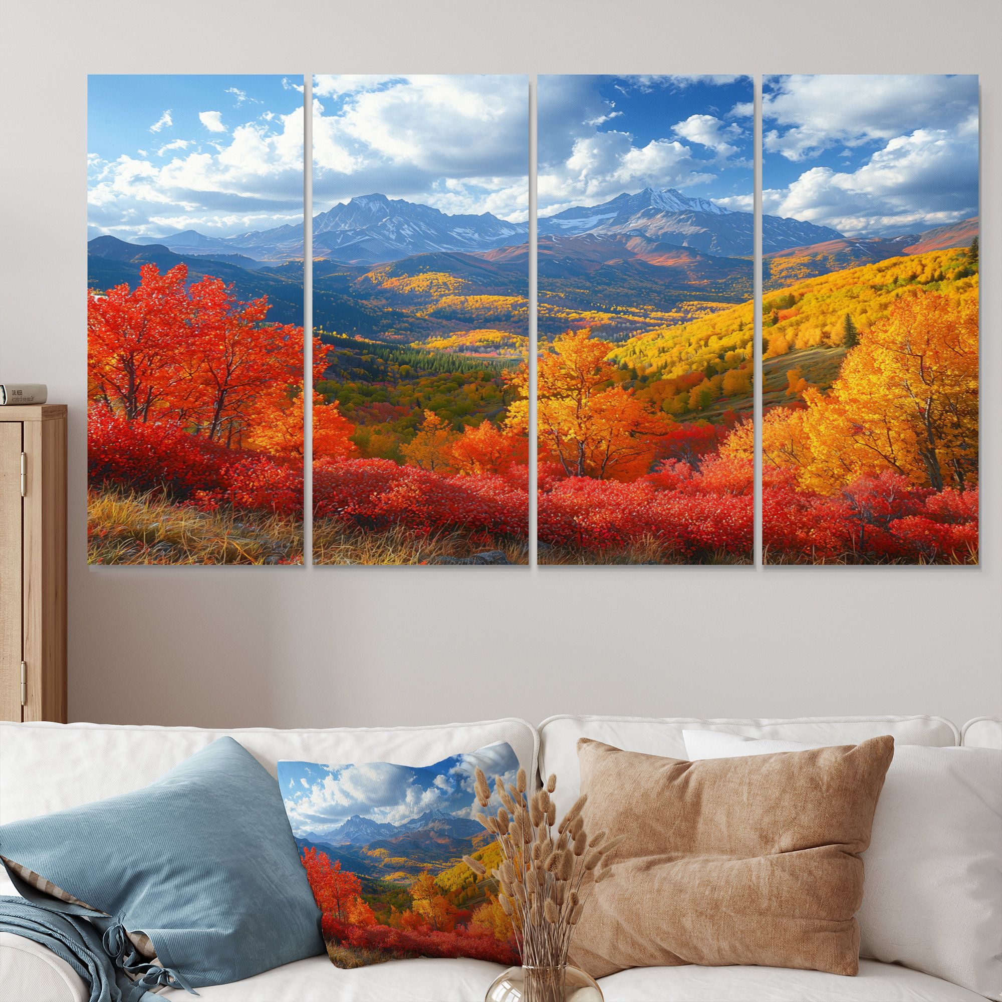 Millwood Pines Mountain Panoramic Range I Autumn II - Panoramic ...