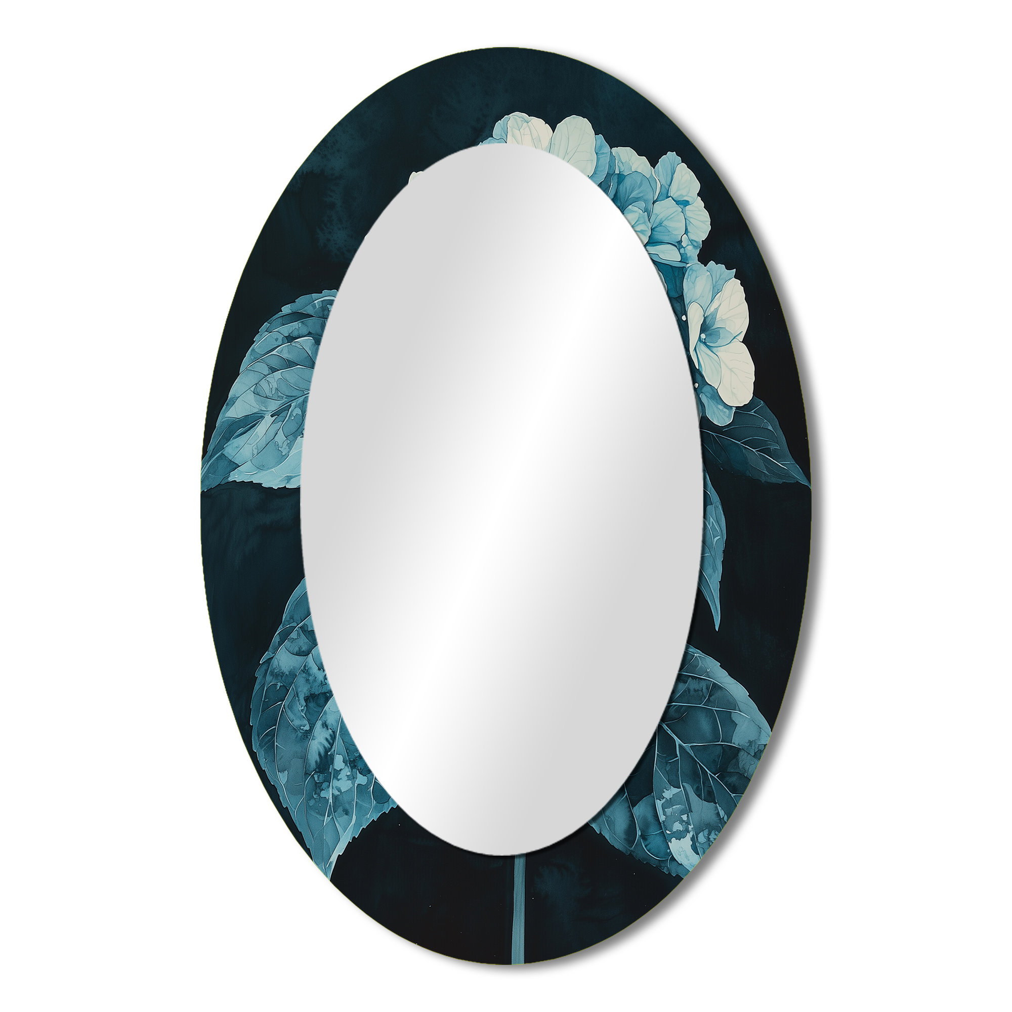 Red Barrel Studio® Monochrome Hydrangeas In The Garden Shade II ...